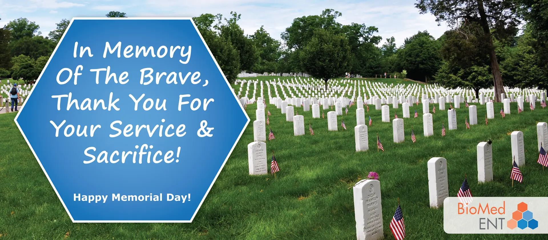 U.S. National Memorial Day | May 26, 2025 - BioMed ENT