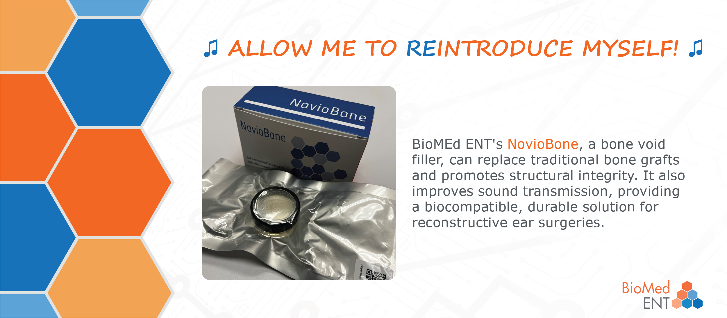 NovioBone Reintroduction - BioMed ENT