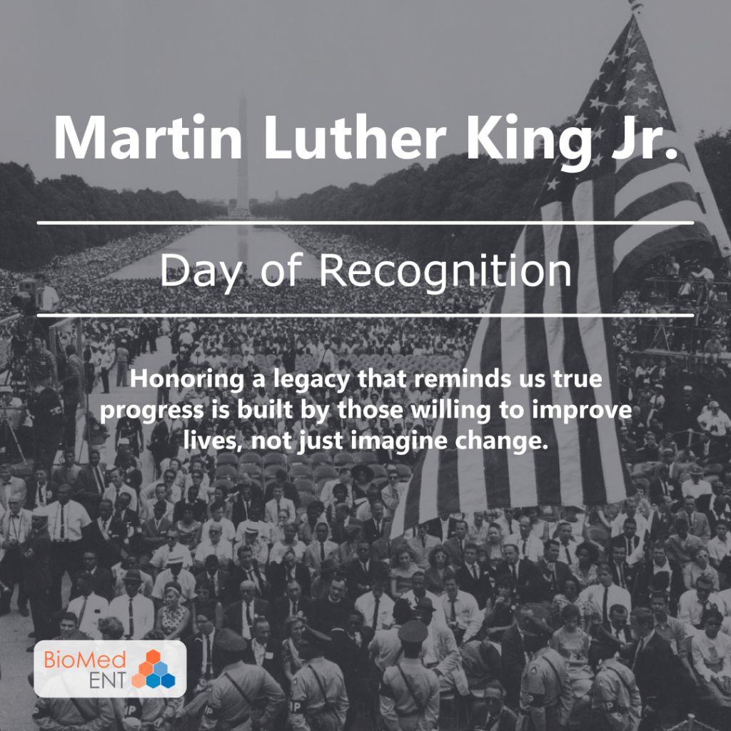 SA: MLK Day Recognition - BioMed ENT